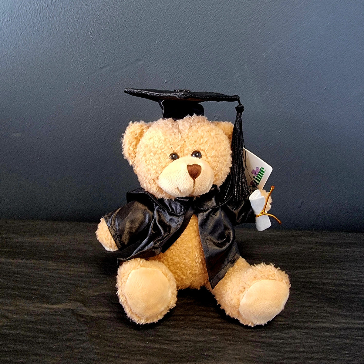 Graduation Bears – Blanc Flowers